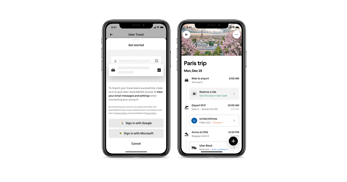Uber Travel is coming to France | M2050